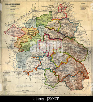 Bihar county administrative map Stock Photo - Alamy