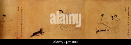 China: The Admonitions Scroll, Scene 7 - Court Ladies at their Toilette ...