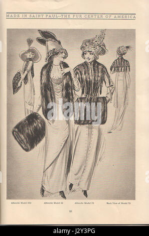 'Albrecht's Fur Facts & Fashion 1912-13' is a catalog from E. Albrecht ...