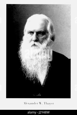 Alexander W Thayer Stock Photo - Alamy