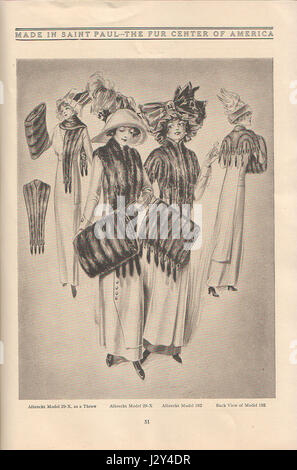 Albrecht's Fur Facts & Fashion 1912-13, Saint Paul, Minnesota -03 Stock ...