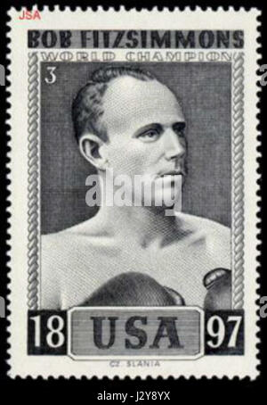 Bob Fitzsimmons - World Heavyweight Champion from 1897 to 1899 and the ...