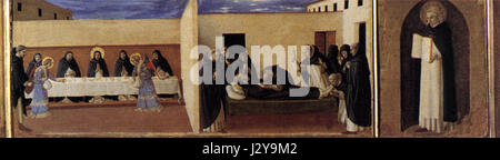 This piece is part of the *Cortona Polyptych* by Fra Angelico, an early ...