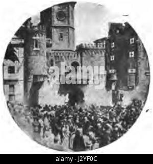 Alcoy is a town in Spain known for its annual 'Marrasques' parade, a ...