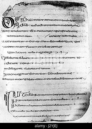 The Cathach of Columba is an ancient illuminated manuscript associated ...