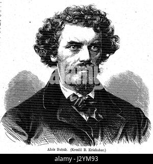 A portrait of Alois Bubak, a historical figure born on August 22, 1824 ...