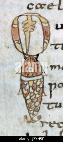 The *Autun MS2 155v* is a medieval manuscript from the region of Autun ...