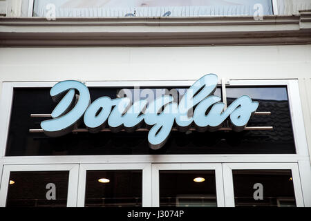 Sign and Logo of Douglas Stock Photo - Alamy