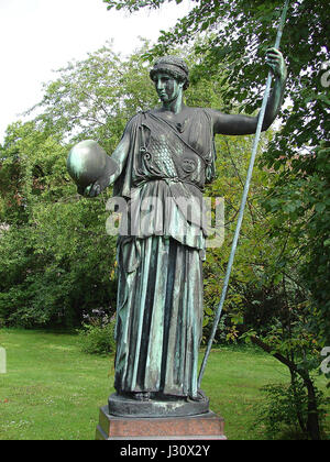 This ancient Greek statue of Athena Lemnia, created around 450 BCE, is ...