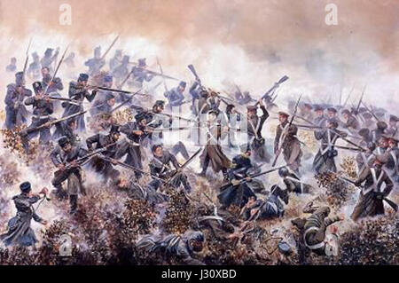 Battle of Inkermann by David Rowlands Stock Photo - Alamy