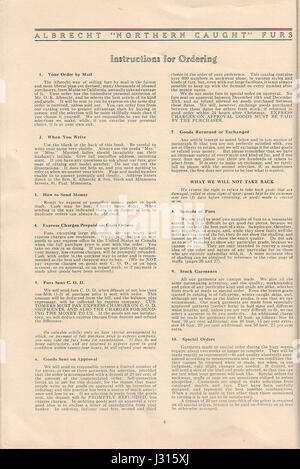 Albrecht's Fur Facts & Fashion from 1912-13 is a historical guide to ...