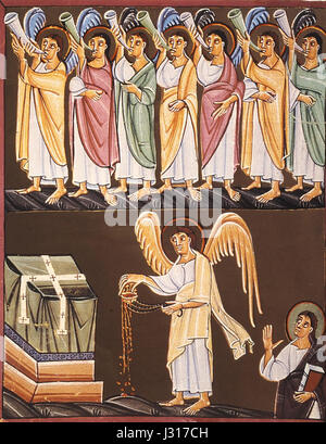 The Bamberg Apocalypse is a medieval manuscript that illustrates the ...