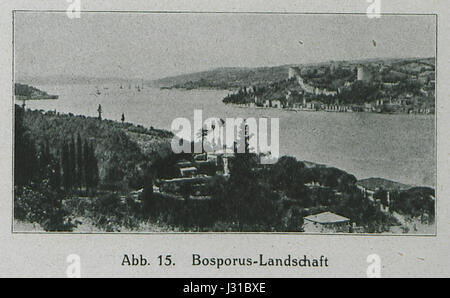 Bosporus Landschaft Banse Ewald 1919 Stock Photo - Alamy