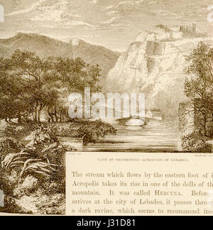 An 1882 illustration by Christopher Wordsworth depicting the Plain of ...