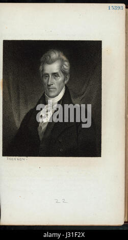 This portrait of Andrew Jackson, the 7th President of the United States ...
