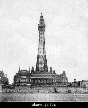 Blackpool Tower Drawing Stock Photo - Alamy