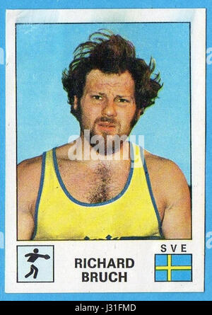 RICKY BRUCH Swedish Athletic athlete Discus thrower Olympic medalist ...