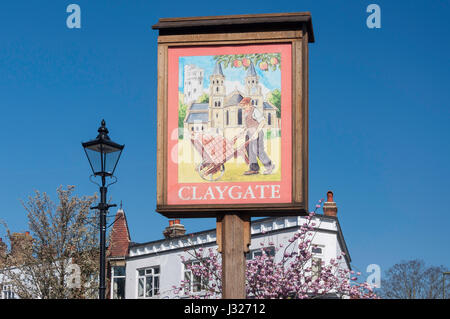 The Parade, Claygate, Surrey, England, UK Stock Photo - Alamy