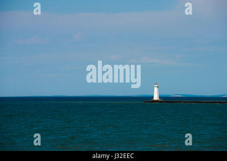 Sodus Outer Lighthouse on Lake Ontario Stock Photo - Alamy