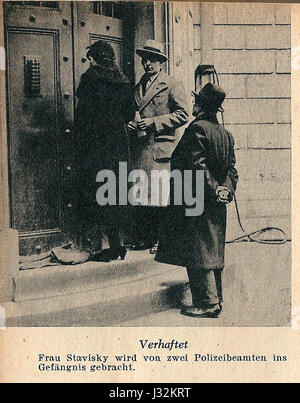 Affaire Stavisky 1934 Arlette 1 Stock Photo - Alamy