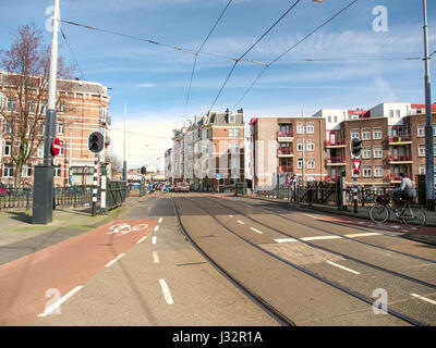 Marnixstraat, a street in Amsterdam known for its historic buildings ...