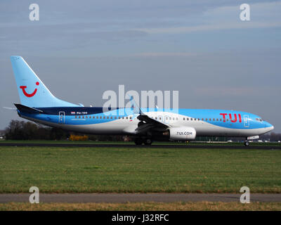 TUI Plane in Schiphol Airport Stock Photo - Alamy