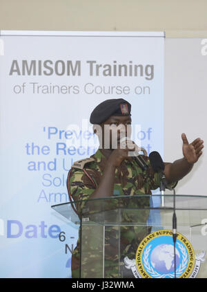 Soldiers from the Kenyan Defence Forces, Ugandan Army, and U.S. Army ...