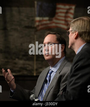 Acting NASA Administrator Robert Lightfoot is shown at Lockheed Martin ...