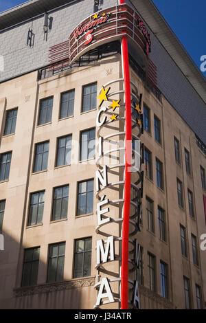 Scotia Bank Cinema movie theater, rue Sainte Catherine, downtown ...