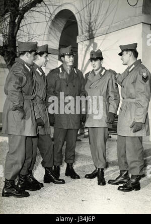 New uniforms for the Italian Republican Army, Italy 1957 Stock Photo ...