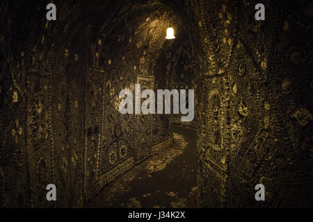 The Shell Grotto in Margate, Kent Stock Photo - Alamy