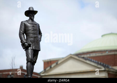 John Bridge statue known as the Puritan Cambridge Common Harvard ...