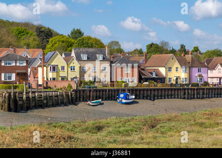 ROWHEDGE, VILLAGE NEAR COLCHESTER, AS VIEWED ACROSS THE RIVER COLNE ...