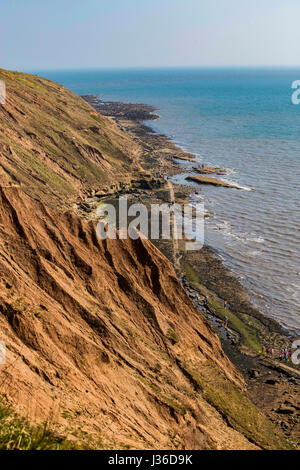 Headland at Filey Brigg, East Yorkshire, UK Stock Photo - Alamy