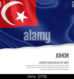 3D Flag of Johor, Malaysia. 3D Illustration Stock Photo - Alamy