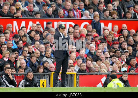 Chelsea Manager Antonio Conte - Chelsea v Manchester United, FA Cup ...