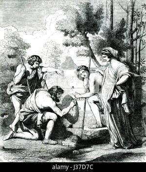 The Arcadian Shepherds or Et In Arcadia Ego (1640) Nicolas Poussin 1594 ...
