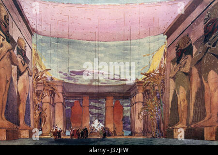 Cleopatra ballet by Bakst 08 Stock Photo - Alamy