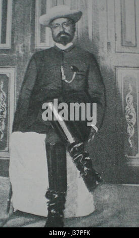 This portrait depicts Cipriano Castro, the Venezuelan president, from ...