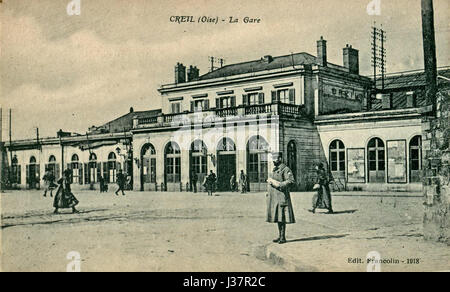 CREIL - La gare Stock Photo - Alamy