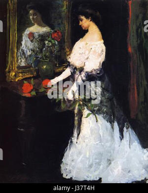 A portrait of Charles Webster Hawthorne, an American artist known for ...