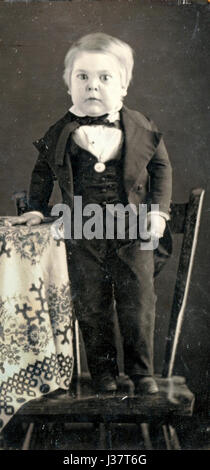 Charles Sherwood Stratton, also known as General Tom Thumb, married ...