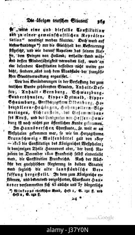 A document titled 'Constitution der europaeischen Staaten' published in ...