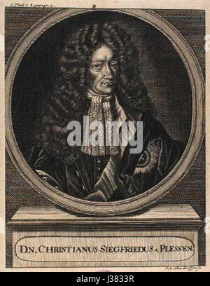 Christian Siegfried von Plessen was a German nobleman and military ...