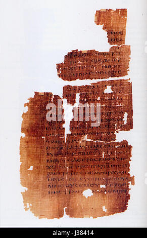 Codex Tchacos p52 Stock Photo - Alamy