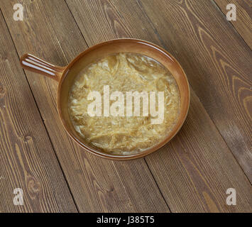Teurgoule - rice pudding that is a speciality of Normandy Stock Photo ...