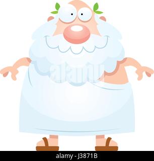 A cartoon illustration of Zeus smiling Stock Vector Image & Art - Alamy