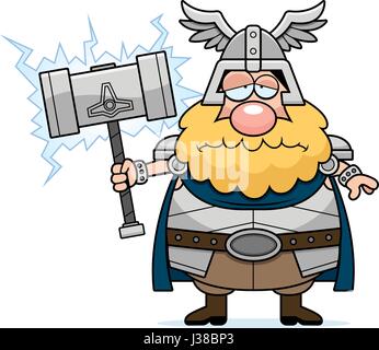 A cartoon illustration of a Viking looking sad Stock Vector Image & Art ...