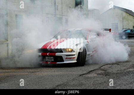 2005 custom Ford Mustang American muscle car Stock Photo - Alamy