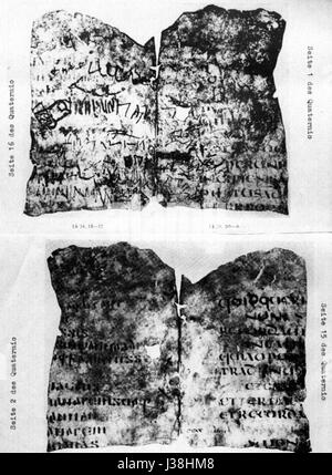 The Codex Gissensis is a Gothic Latin manuscript, showcasing medieval ...